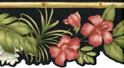 Palm Tree Wall Borders Wallpaper Palm Trees Desktop - Beach With Sun ...