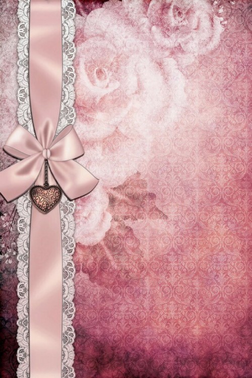 Hot Pink Lace Wallpaper - Peach Gold Background Vintage (#2040260) - HD ...