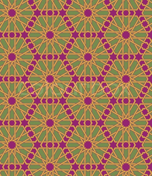 Abstract Seamless Geometric Islamic Wallpaper - Islamic Design ...