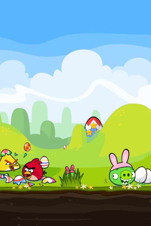 Angry Birds Seasons Easter (#2078657) - HD Wallpaper & Backgrounds Download