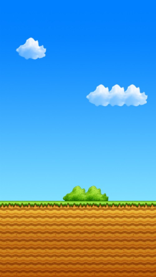 Super Mario Start Screen - Mario Lock Screen Iphone (#2104020) - HD ...