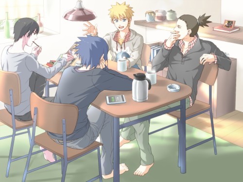Grown Up Sasuke Ipad Wallpaper - Naruto And Sasuke Smoking (#2164634 ...