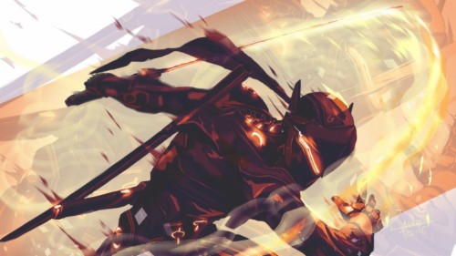 Red Genji Wallpaper - Genji Wallpaper 1080 (#26126) - HD Wallpaper ...