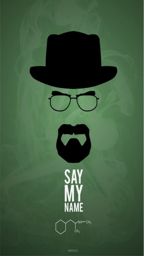 Say My Name Breaking Bad Poster (#2267156) - HD Wallpaper & Backgrounds ...