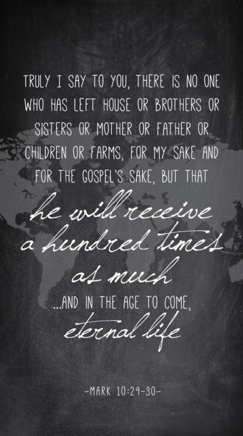 Mark 10 30 Bible (#2355721) - HD Wallpaper & Backgrounds Download