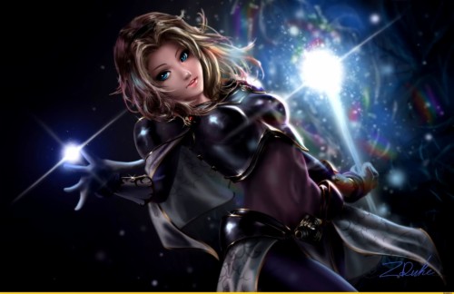 Elementalist Lux 3d Model (#2497710) - HD Wallpaper & Backgrounds Download