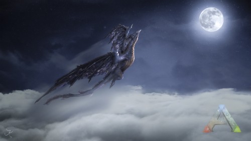 Ark Bone Wyvern Fanart (#2555550) - HD Wallpaper & Backgrounds Download