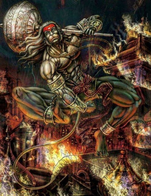 Strong Hanuman (#2072238) - HD Wallpaper & Backgrounds Download