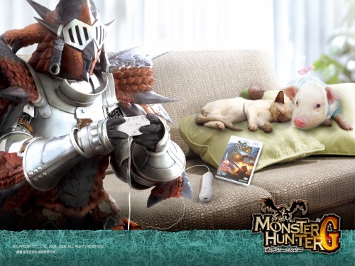 Official Wallpaper For Monster Hunter Frontier Z Zenith, - Monster ...