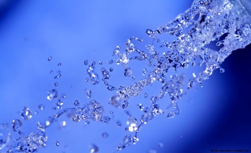 Blue Drops (#2891152) - HD Wallpaper & Backgrounds Download