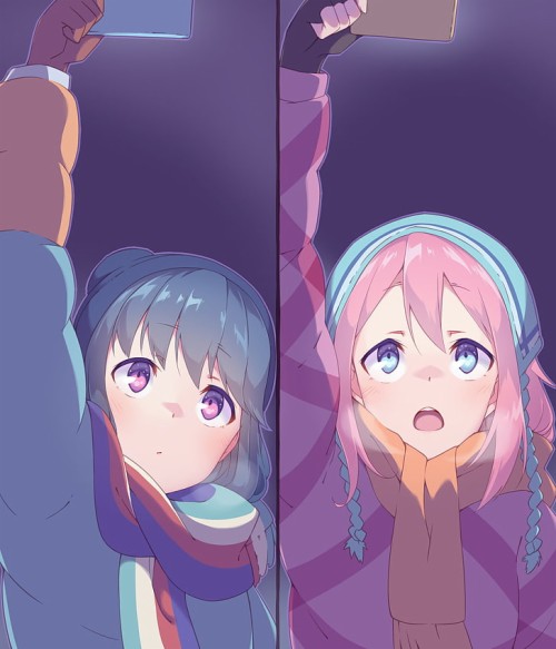 Yuru Camp, Anime Girls, Rin Shima, Nadeshiko Kagamihara, (#2593468 ...