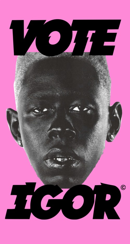 Tyler The Creator Vote Igor Poster (#2834661) - HD Wallpaper ...