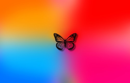 Gold-color Butterfly Wallpaper, Background, Golden, - Gold Butterfly ...