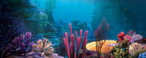 Dual Screen Wallpaper Coral Reef 8 - Underwater Ocean Background ...