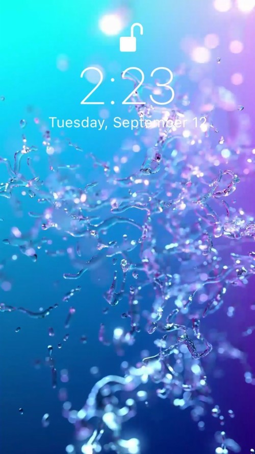 Blue Ipod Touch Blue Everpix Live Wallpaper Agua (#2845792) - HD ...