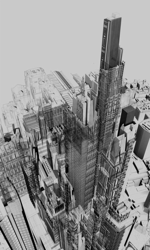 Architecture Wallpaper Drawing (#2894149) - HD Wallpaper & Backgrounds ...