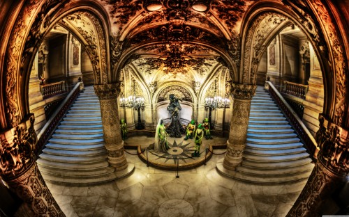 Paris Opera House Lobby (#2894888) - HD Wallpaper & Backgrounds Download