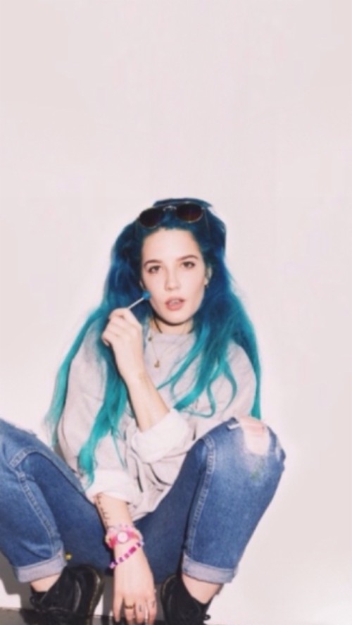 Halsey Photo - Halsey Pink Photoshoot (#300462) - HD Wallpaper ...