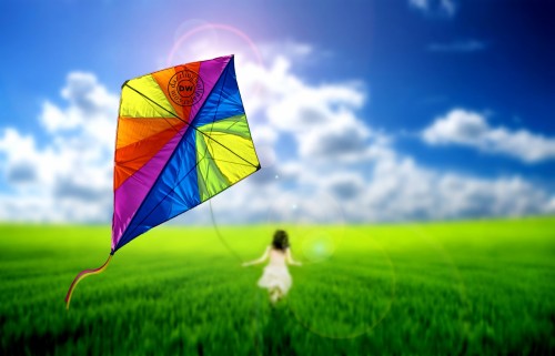 February - Blue Kite From The Kite Runner (#2918207) - HD Wallpaper ...