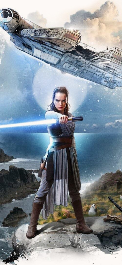 Star Wars, Rey, Star Wars - Rey Star Wars The Last Jedi (#1020769) - HD ...
