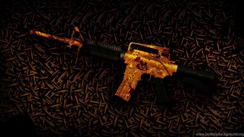 Wallpapers Gold Games Crossfire Fire Cf Cross M Gun - Gold Gun ...