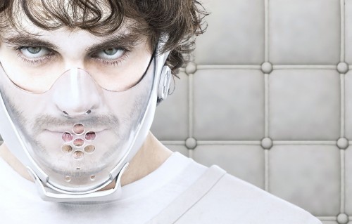 Photo Wallpaper Look, Face, Mask, The Series, Detective, - Will Graham ...
