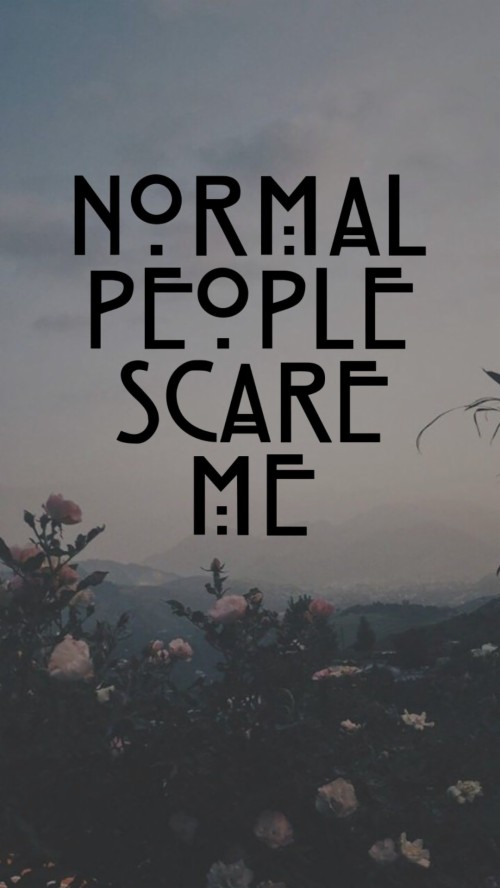 Aesthetic Normal People Scare Me (#2946942) - HD Wallpaper ...
