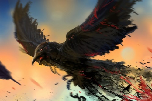 Freedom - Crow Deviantart (#2966292) - HD Wallpaper & Backgrounds Download