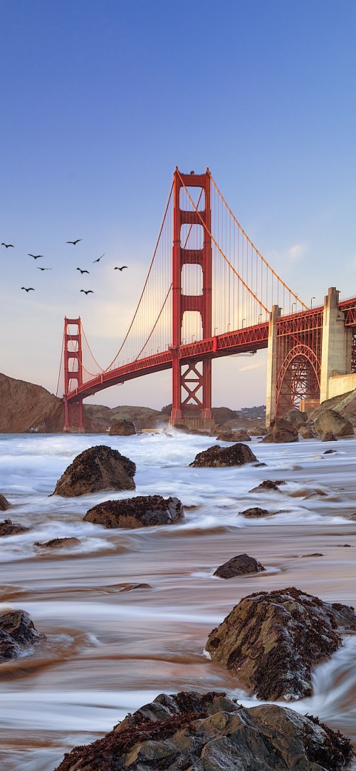 Golden Gate Bridge (#1011413) - HD Wallpaper & Backgrounds Download