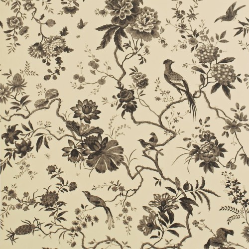 Toile Wallpaper Pemberley Wallpaper Collection Sanderson - Dutch Blue ...
