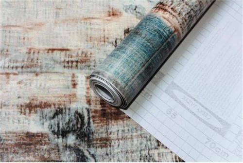 Wood Grain Wallpaper In Dark Cognac By Julian Scott - Dark Wood Grain ...