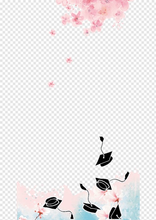Pink Graduation Background