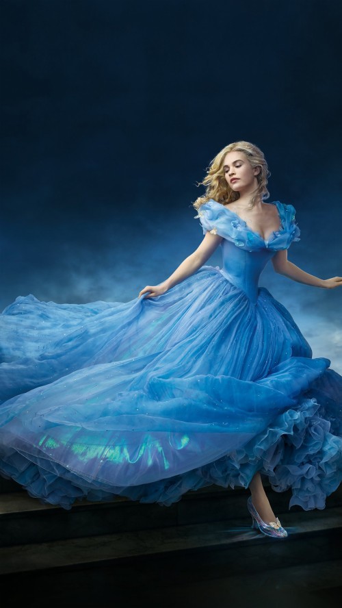 Blue Dress Like Cinderella (#3015173) - HD Wallpaper & Backgrounds Download