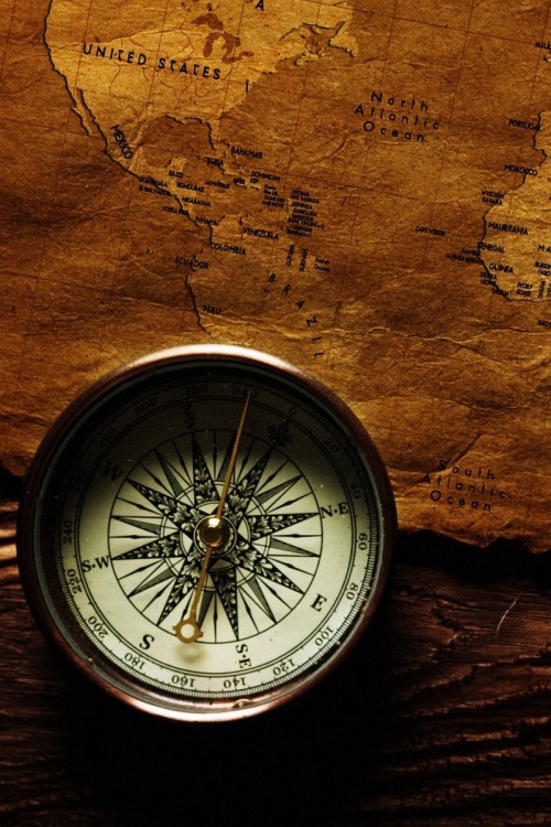 Wallpaper Compass, Map, Shadow - Vintage Compass (#3016161) - HD ...