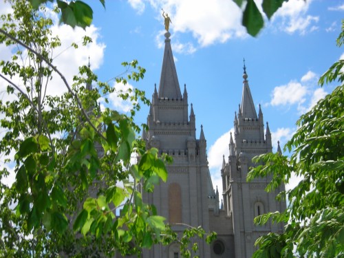 Salt Lake Temple - Temple Square (#2082040) - HD Wallpaper ...