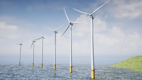 Wind Farm (#3037753) - HD Wallpaper & Backgrounds Download