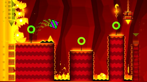 Geometry Dash Meltdown Gif (#3059589) - HD Wallpaper & Backgrounds Download