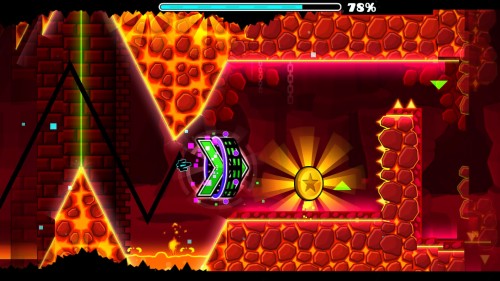 Cool Geometry Dash (#3059485) - HD Wallpaper & Backgrounds Download