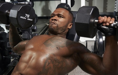 Photo Wallpaper Tattoo, Actor, Muscle, Muscle, Rapper, - 50 Cent ...