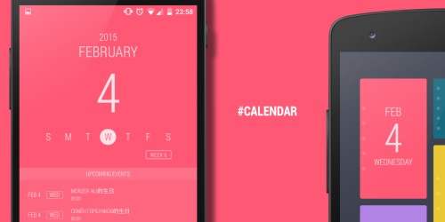 Klwp Calendar (#3067722) - HD Wallpaper & Backgrounds Download