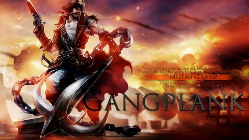 Download League Of Legends Gangplank Pirate Wallpaper - League Of ...