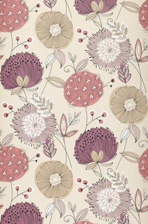 Floral Wallpaper Pattern - Flower Vector Wallpaper Pattern (#2840222 ...