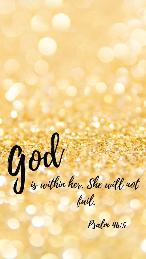 Weekly Wallpaper // - Desktop God Is Within Her She Will Not Fail ...