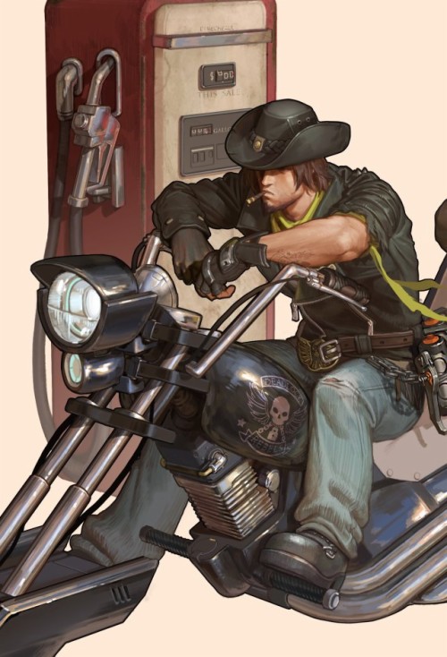 Image - Jesse Mccree Aesthetic Fanart (#3103916) - HD Wallpaper ...