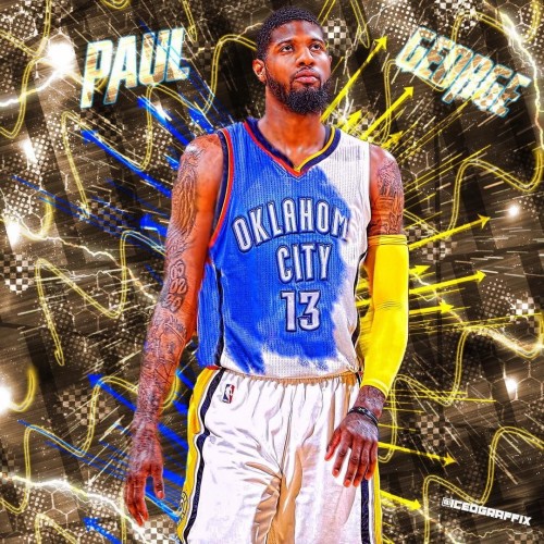 Paul George Wallpaper Okc (#2529936) - HD Wallpaper & Backgrounds Download