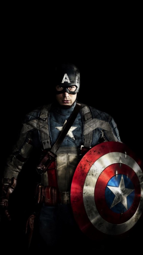 Smartphone - Lock Screen Captain America (#55490) - HD Wallpaper ...