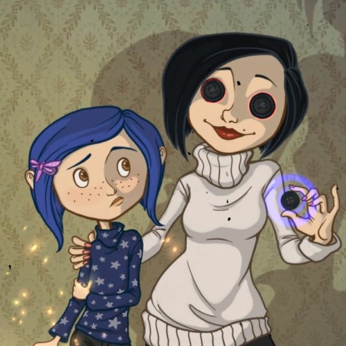 Neil Gaiman Art Coraline (#3112323) - HD Wallpaper & Backgrounds Download