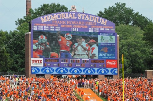 Scoreboard At Clemson&apos - Stadium (#3125223) - HD Wallpaper ...