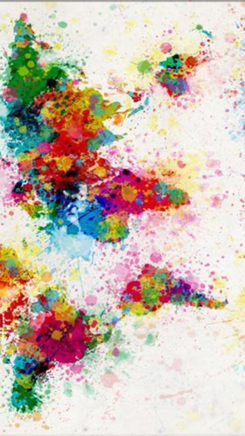 Colorful Paint Splatter Iphone Wallpaper - Paint Splatter Iphone ...
