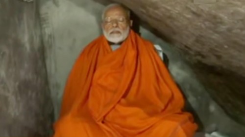 Narendra Modi In Cave (#3145679) - HD Wallpaper & Backgrounds Download